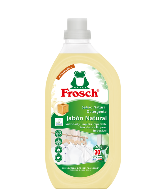 Frosch Heavy Duty Liquid Detergent Marseille Soap | frosch.es